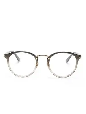 Montblanc Round-frame Glasses - Black