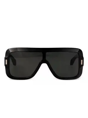 FERRAGAMO Shield-frame Sunglasses - Black