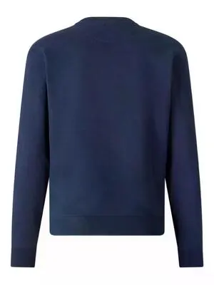 Valentino Garavani Logo-patch Sweatshirt - Blue