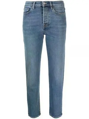 JEANERICA Classic High-waisted Cropped Jeans