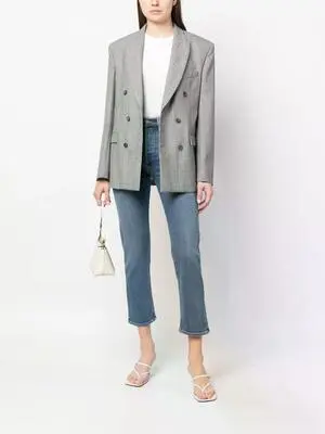 JEANERICA Classic High-waisted Cropped Jeans