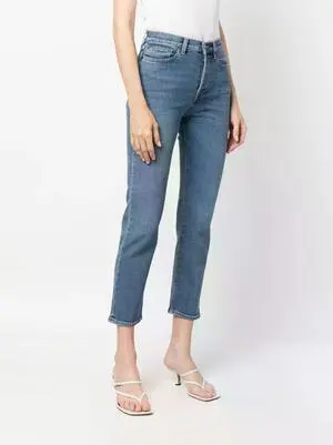 JEANERICA Classic High-waisted Cropped Jeans