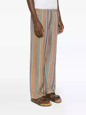 AMIR SLAMA Jacquard Wide-leg Trousers
