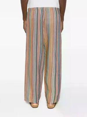 AMIR SLAMA Jacquard Wide-leg Trousers
