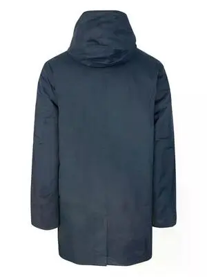 K-WAY Hooded Logo-patch Jacket