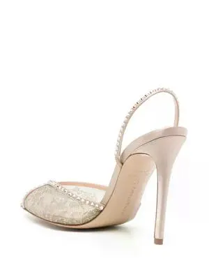 ANDREA WAZEN Katy 105mm Slingback Pumps