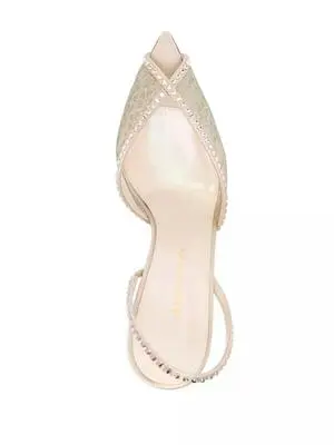 ANDREA WAZEN Katy 105mm Slingback Pumps