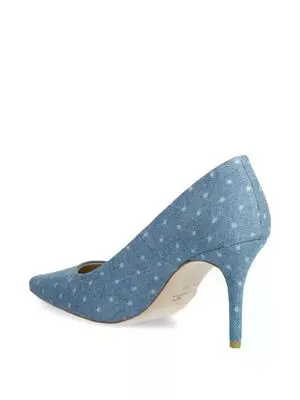CUSTOMMADE Aljo Denim Pumps - Blue