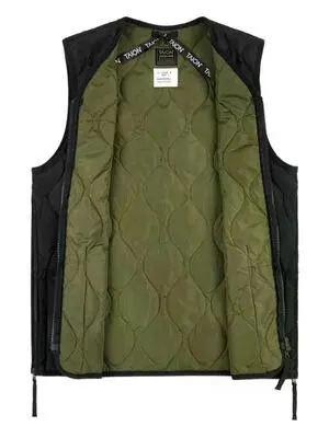 Taion Diamond Quilted V-neck Gilet