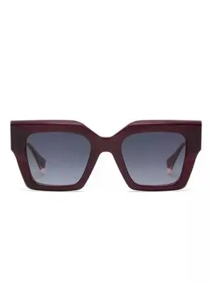 GIGI STUDIOS Geometric Sunglasses - Red