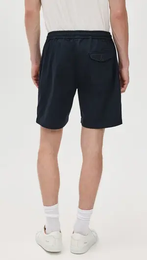 Universal Works Twill Beach Shorts - Navy