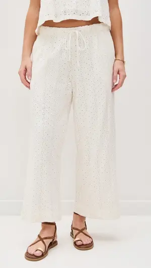 Z Supply Romi Eyelet Pants