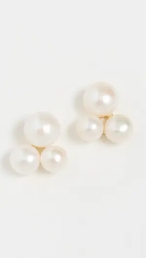 Shashi Triple Drop Earrings