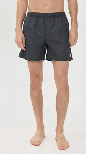 AUTO-REPLY Solid Sebastian Swim Trunks - Granite