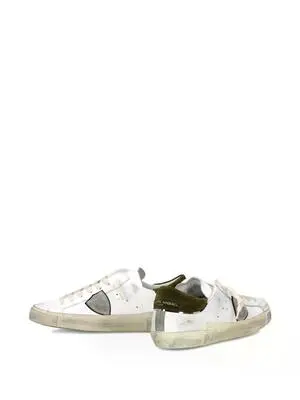 Philippe Model Scuffed Leather Sneakers
