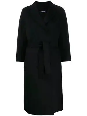 Max Mara Belted Wool Duster Coat