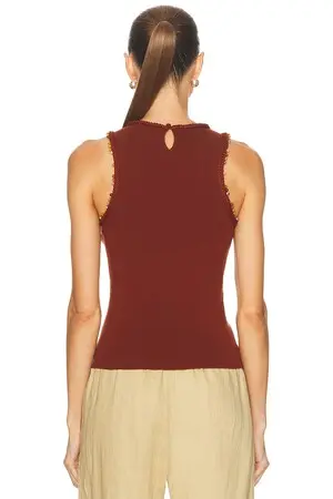 A.L.C. Nelly Knit Top - Deep Sequoia