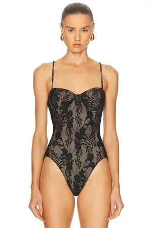 Norma Kamali Underwire Mio Bodysuit