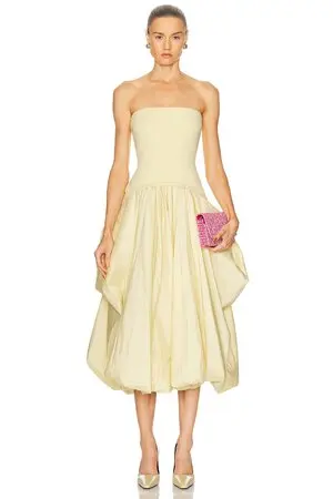 Simkhai Izzy Midi Dress - Sunglow