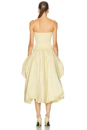 Simkhai Izzy Midi Dress - Sunglow