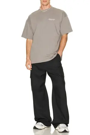 REPRESENT Owners Club Script Tee Shirt In Brown