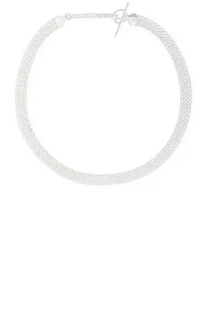 LOREN STEWART Chainmail Necklace - Sterling Silver