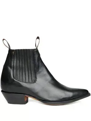 CHAMULA Botin Vaquero Pointed-toe Ankle Boots