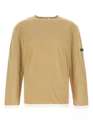 NAMACHEKO Long-sleeved Cotton T-shirt - Neutrals