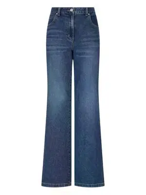 Studio Tomboy Contrast Stitching Jeans For Women