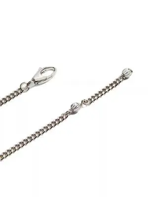 Valentino Garavani Vlogo Curb-chain Bracelet - Silver