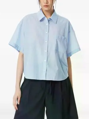 STUDIO TOMBOY Elasticated-back Shirt