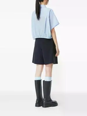 STUDIO TOMBOY Elasticated-back Shirt