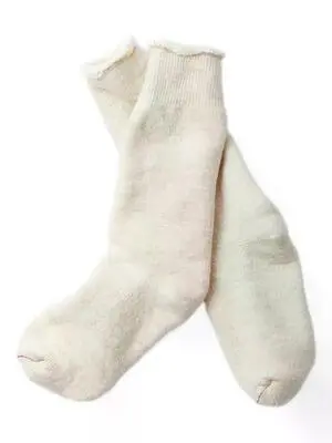 ROTOTO Double-Face Ankle Socks Neutrals