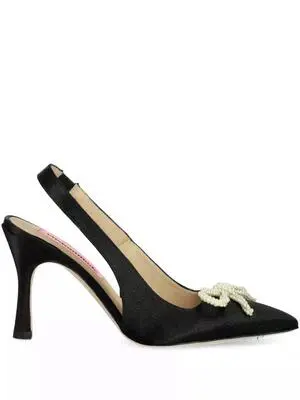 CUSTOMMADE Ayanna Slingback Pumps - Black