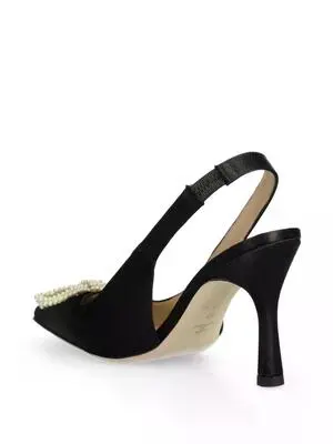 CUSTOMMADE Ayanna Slingback Pumps - Black
