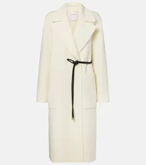 Sportmax Abate Virgin Wool Wrap Coat