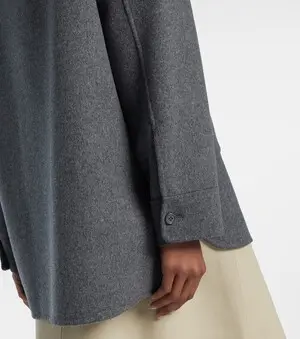Max Mara Costanza Virgin Wool Jacket - Grey