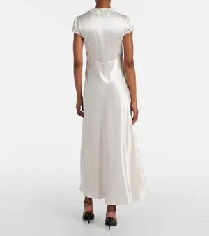 Rixo Amari Satin Gown