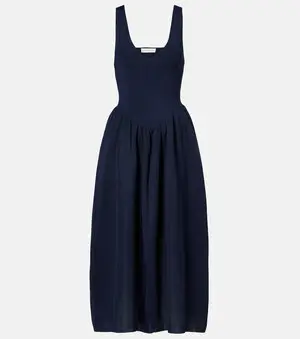 Altuzarra Lollie Midi Dress - Blue