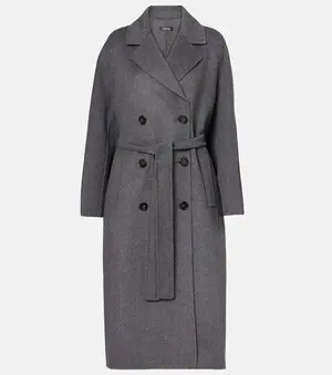Max Mara Paul Double-breasted Virgin Wool Coat