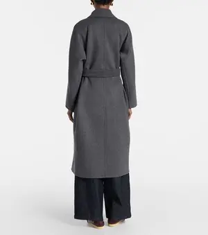 Max Mara Paul Double-breasted Virgin Wool Coat