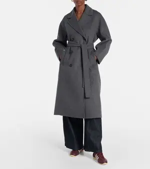 Max Mara Paul Double-breasted Virgin Wool Coat