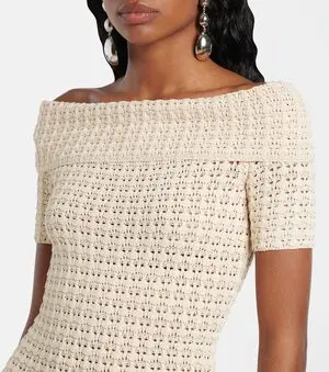 Isabel Marant Étoile Charlottega Crochet Minidress