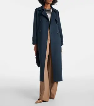 Max Mara Belted Virgin Wool Coat