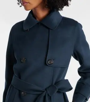 Max Mara Belted Virgin Wool Coat