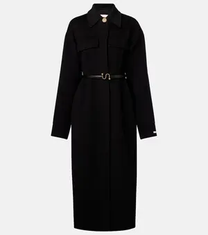 Sportmax Olio Virgin Wool Coat - Black