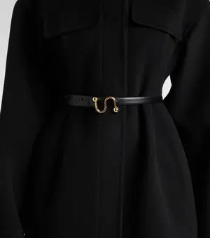 Sportmax Olio Virgin Wool Coat - Black