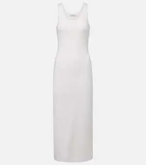 Max Mara Wool Maxi Dress - White