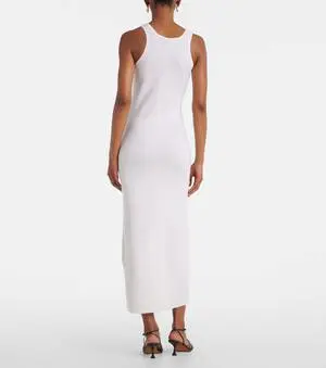 Max Mara Wool Maxi Dress - White