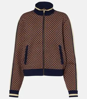 The Upside Crossroad Cotton-blend Bomber Jacket - Multicoloured